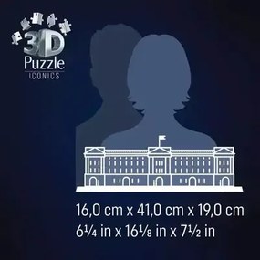 Ravensburger 3D Puzzle Iconics: Buckinghamský palác (Noční edice) / 21