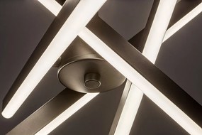 Rabalux Černé stropní LED svítidlo Matilde 490mm 30W 71270