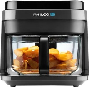 PHILCO PHAF 2000 černá / Horkovzdušná fritéza / 1200W / 5.5L / 40°C -