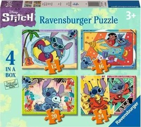 Ravensburger Disney: Stitch 4 v 1 - 12+16+20+24 dílků / od 3 let