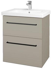Dřevojas Koupelnová skříň BIG INN SZZ2 65 Varianta: M01 Bílá mat / Úchytka T04 / M01 Bílá mat