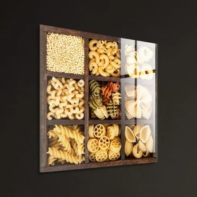 Skleněný obraz 30x30 cm Pasta Box – Styler