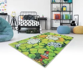 Koberce Breno Kusový koberec JOY 206/multi, Zelená, Vícebarevné, 120 x 160 cm