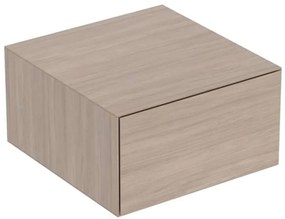 Geberit ONE - Boční skříňka 45x25x47 cm, 1 zásuvka, dub 505.078.00.5