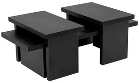 Designový konferenční stolek Xanthe 110 cm černý