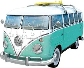 RAVENSBURGER 3D Puzzle Iconics: Volkswagen T1 Chrome / 162 dílků / od