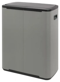 Brabantia BO TOUCH BIN Dotykový odpadkový koš 60 l - minerální světle šedá