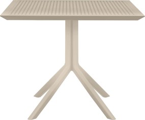 Stůl Sky 80 cm – taupe