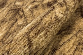 Protiskluzový koberec BRUSH 17 hnědý / béžový