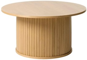 Designový konferenční stolek Vasiliy 90 cm přírodní dub