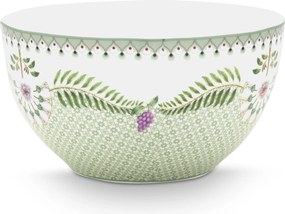 Pip Studio Lily &amp; Lotus miska Ø15cm, zelená (porcelánová miska)