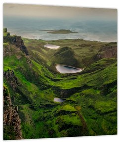 Obraz - Quiraing, Skotsko (30x30 cm)