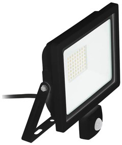 Eglo 64873 - LED Reflektor se senzorem FILETTI LED/50W/230V 3000K IP44 černá