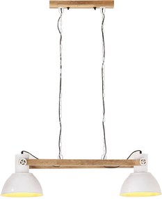 Industriální závěsné svítidlo 25 W bílé 109 cm E27 320528