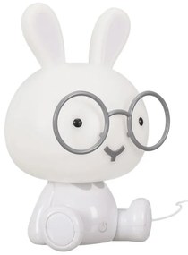 LED dětské noční světlo HOPPY 23,5cm, bílá