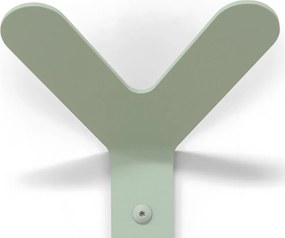 Šedozelený ocelový nástěnný věšák 66 cm Frondo – Spinder Design