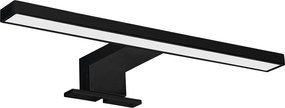 Aqualine Aqualine, SERAPA LED svítilna 5W, 230V, 300x40x100mm, IP44, plast, černá mat, SA147B