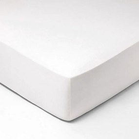 DekorTextil Dětské JERSEY prostěradlo bílé ROZMĚR: (š/d/v) 80 x 160 x 20 cm