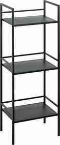 XXXLutz REGÁL, černá, ocel, 35/95/25 cm - Online Only regály & police - 001931038101
