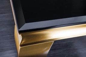 Konferenční stolek Moderní barokní 100cm zlatý opál/ 42315