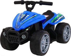 Ramiz Čtyřkolka Little Monster na baterie pro nejmenší modrá + pohon 25W