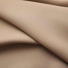 Zatemňovací závěsy s háčky 2 ks taupe 140 x 225 cm 134439