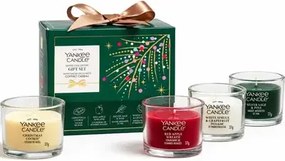 Yankee Candle Dárková sada 4 votivních svíček 2026 / Christmas Cookie,