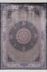 BE Koberec Anatolia Silk 32510 BLUE - modrý obdélníkový Rozměr: 160x230 cm