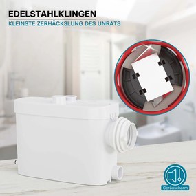 Přečerpávací stanice Wiltec – 450 W, 7,5 m, bílá (62139)
