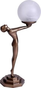 GLOBES OF METROPOLIS FEMALE LAMP
