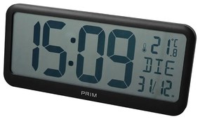PRIM Rádiem řízené multifunkční nástěnné digitální hodiny PRIM Radio Nika s teploměrem E01.4298.90
