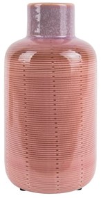 Růžová keramická váza PT LIVING Bottle, výška 23 cm