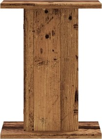 Stojany na rostliny 2 ks old wood 30x30x40 cm kompozitní dřevo 3307853