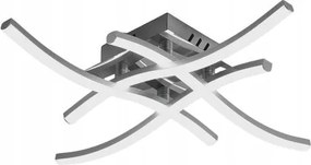 Stropní Svítidlo Moderní Led 28W 3000-6500K stmívatelná stříbrná