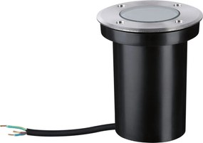 P 94732 LED zemní svítidlo zlaté světlo neláká hmyz IP65 110mm 2200 - 2200K 4,3W 230V kartáč.ocel/umělá hmota - PAULMANN