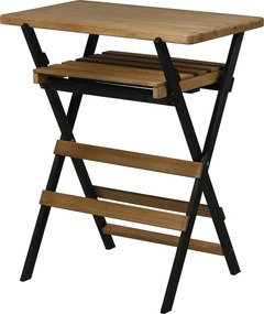 Dobar Sklápěcí multifunkční stůl, dřevěný, D 70 x Š 44 x V 81 cm.
