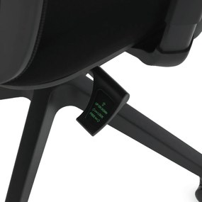 Ergonomická kancelářská židle VEBRUA - černá síťovina