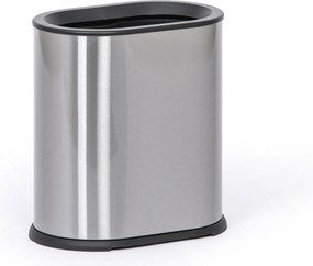 Odpadkový koš 9 l, stříbrný