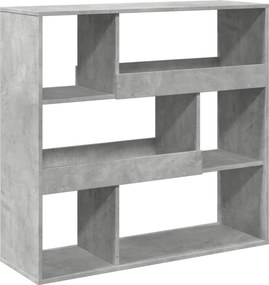 Dělicí stěna betonově šedá 100 x 33 x 94,5 cm kompozitní dřevo 3309477