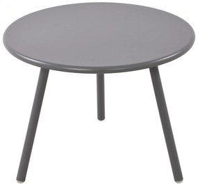 Konferenční stolek Minot - v45 x Ø60 cm - Tmavě šedá