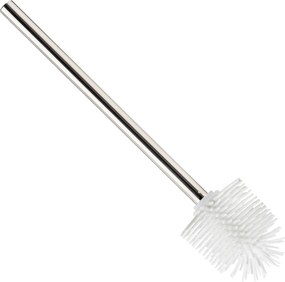 Snímatelný silikonový kartáč 7,5 cm, barva bílá, Wenko
