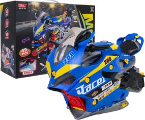 Ramiz MEGA parkovací garáž s funkcí kouře a motorkou