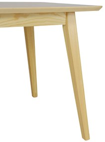 ST120 120x80 cm dřevěný jídelní stůl z masivní borovice Drewmax