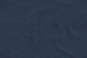 Mušelínové povlečení Navy Velikost: 140 x 220 + 70 x 90