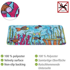 Textilní koupelnová předložka 45x70 cm Rollin'Art Ocean Life – Wenko