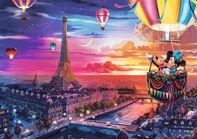 TREFL Puzzle Premium Plus Mickey a Minnie v Paříži / 1000 dílků / 68,3