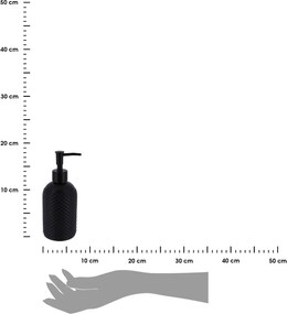 Dávkovač mýdla Cerelle, černá, 410 ml