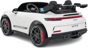 Elektrické autíčko Porsche 911 GT3 MP4 bílé