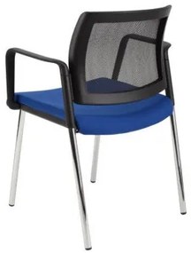 Alba Konferenční židle KENT PROKUR síť černá bez područek GALERIE - Čalounění Alba LÁTKY 2 / BOMBAY