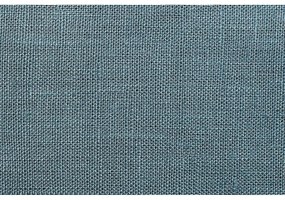 Šedomodrý lněný závěs 140x250 cm Blue Fog – Linen Tales
